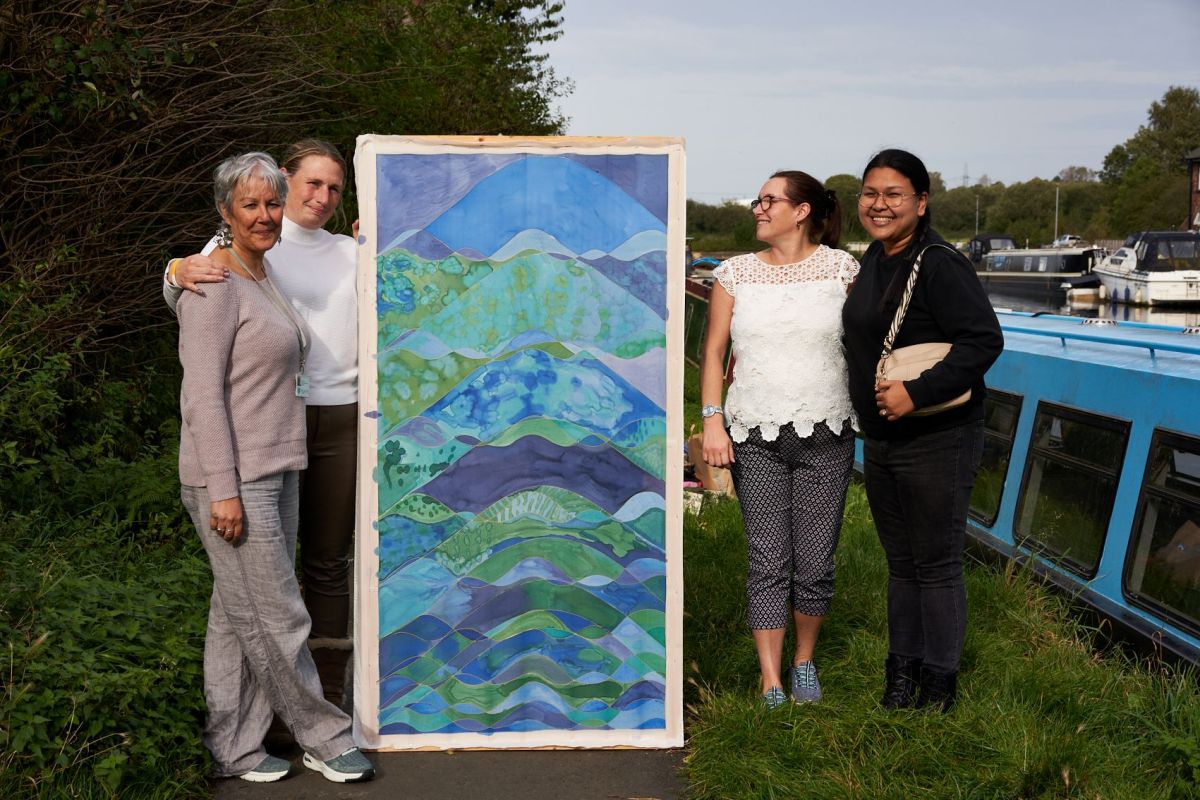 Watermarks – The Painting of Standing Waves – tony wade